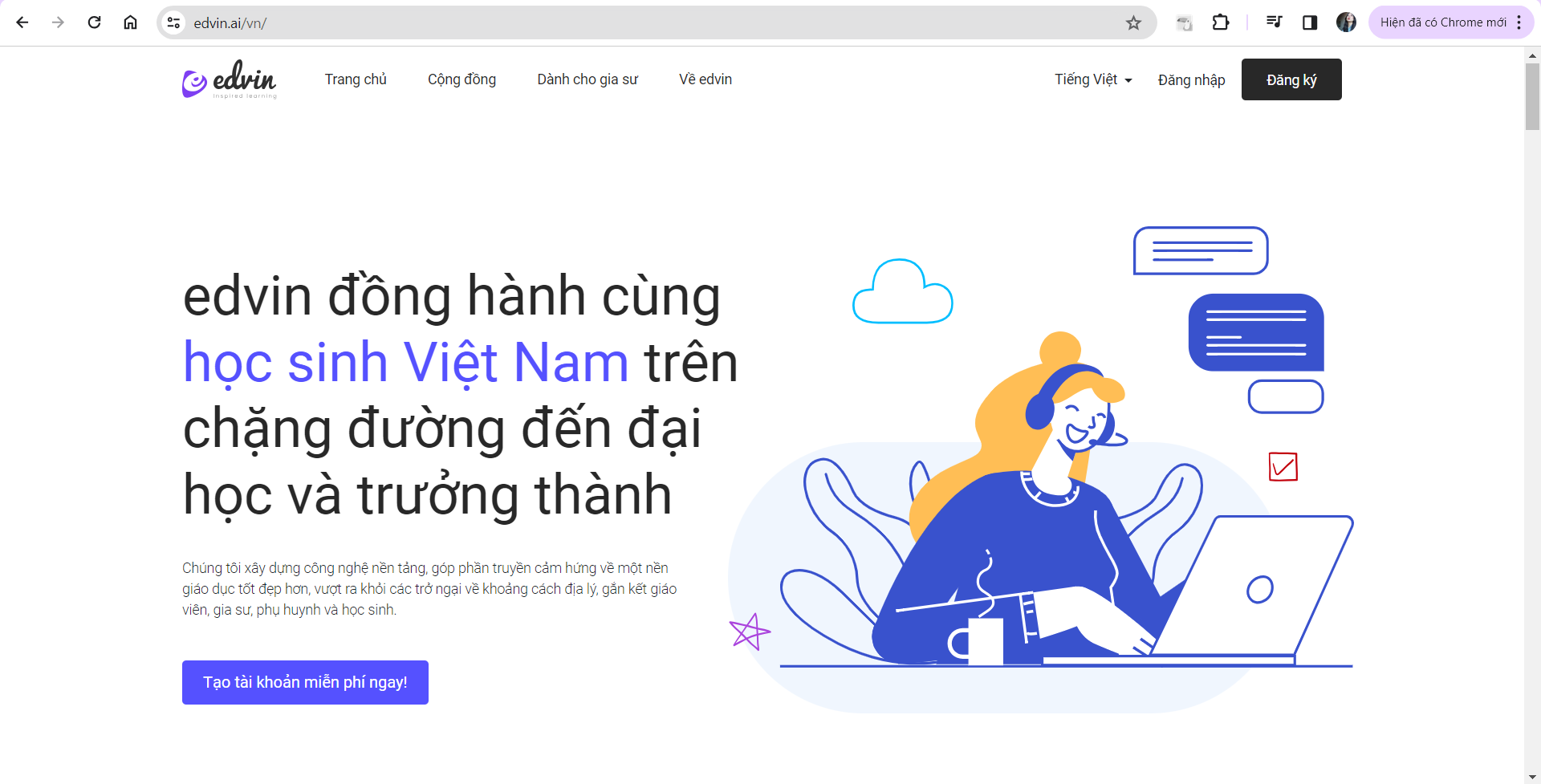 Học cùng Edvin - để việc học nhóm không còn bị giới hạn - vnedu | VnEdu ...